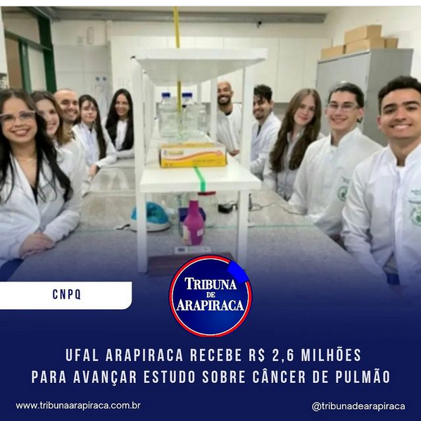 Projeto da Ufal Arapiraca conquista 4º lugar em edital do CNPq e recebe R$ 2,6 milhões para ...